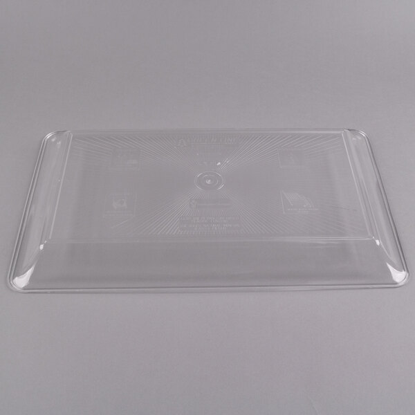 Fineline RC473.CL Platter Pleasers 18" x 12" Clear Plastic Rectangular ...