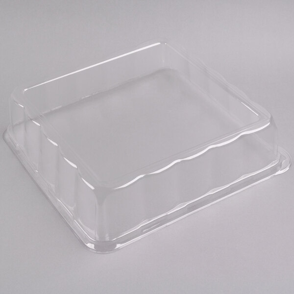Fineline DDSQ1212.L Platter Pleasers 12" x 12" Clear Plastic Square ...