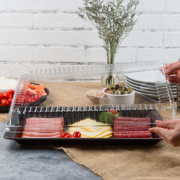 Fineline DDRC1812.L Platter Pleasers 18" x 12" Clear Plastic ...