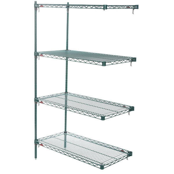 Metro AA336K3 Super Adjustable Metroseal 3 4-Shelf Wire Stationary Add ...
