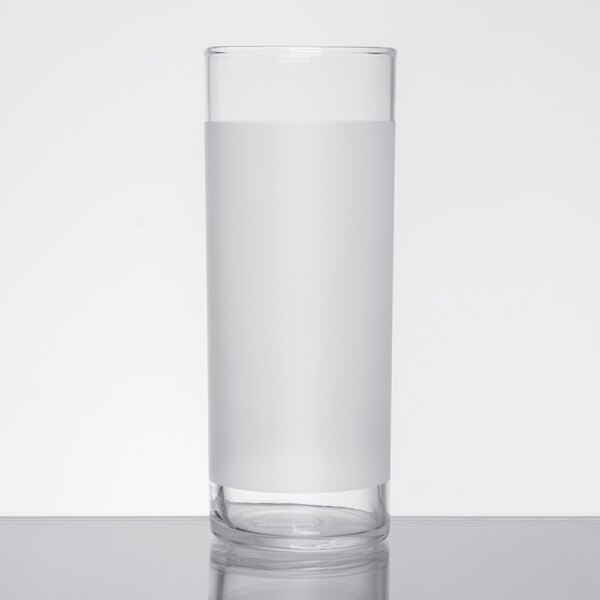 Libbey 96/11680 12 oz. Frosted Clear Lip Zombie Glass - 48/Case