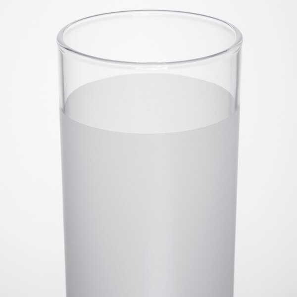 Libbey 96/11680 12 oz. Frosted Clear Lip Zombie Glass - 48/Case