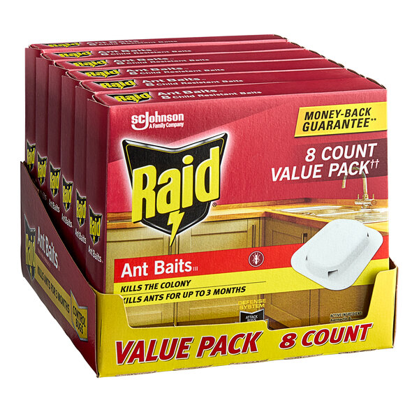 SC Johnson Raid® 308819 8-Count Ant Baits