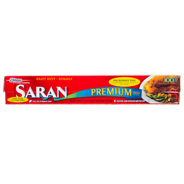 Saran™ Wrap 100 Sq. Ft. Plastic Wrap | WebstaurantStore