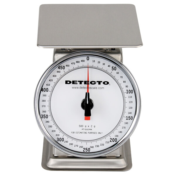 Cardinal Detecto PT-500SRK 500 g. Stainless Steel Mechanical Portion ...