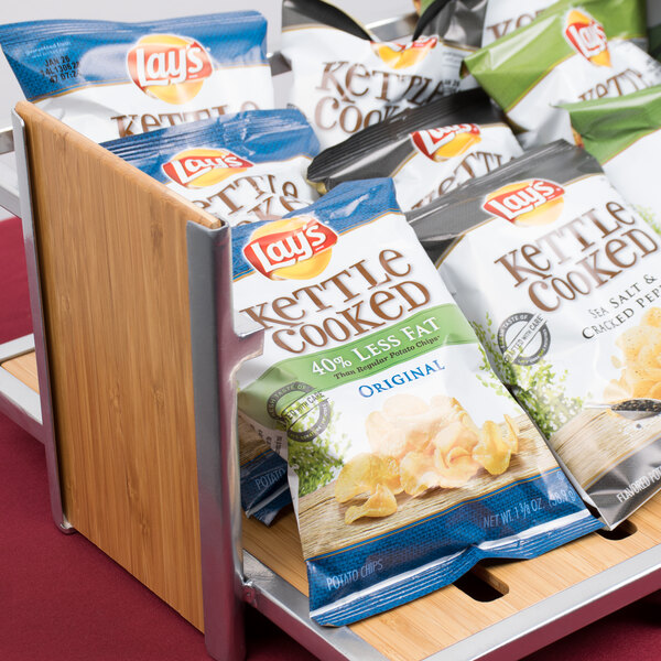 Cal-Mil 1471 Eco Modern Single Tier Merchandiser - 21" x 13" x 8"