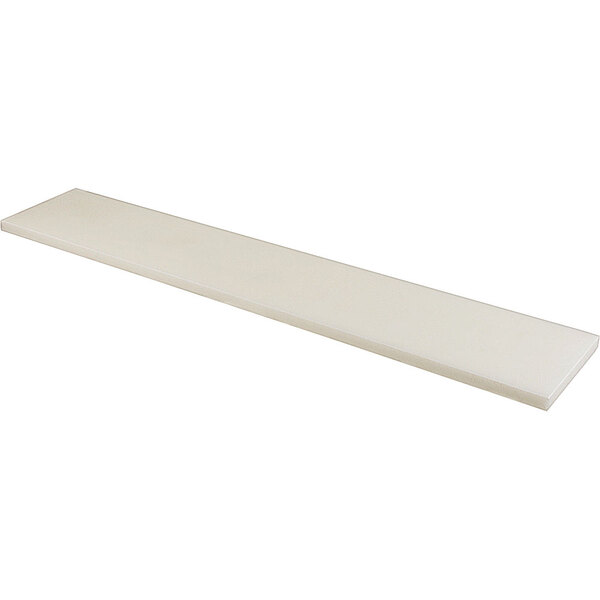 FMP 280-2243 35 1/2" x 6 1/4" White Cutting Board