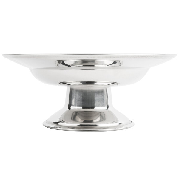 Town 25275 7 1/2" Stainless Steel Serving / Compote Dish