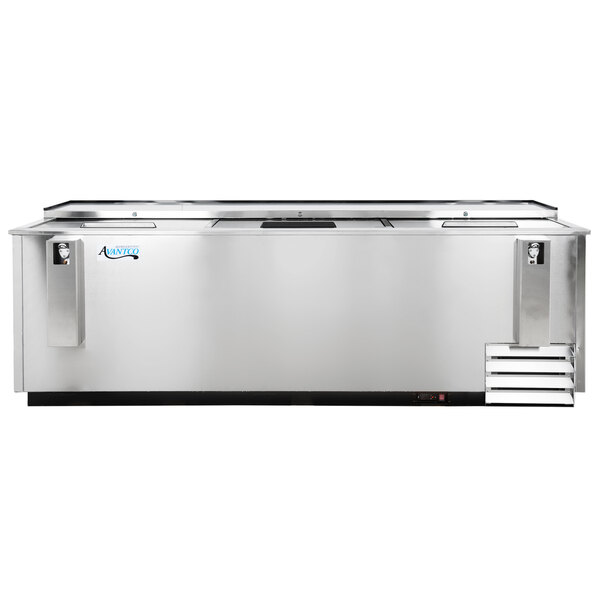 Avantco HBB-80-HC-S 80" Stainless Steel Horizontal Bottle Cooler