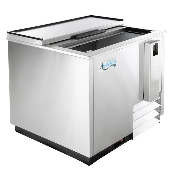 Avantco HBB-36-HC-S 36" Stainless Steel Horizontal Bottle Cooler