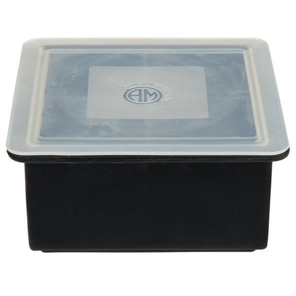 American Metalcraft SMSC4 Black Silicone 4 Compartment 2" Cube Ice Mold ...