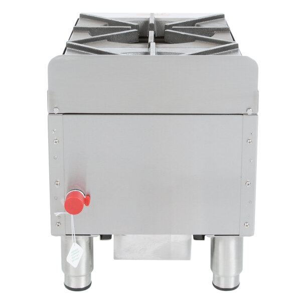 Globe GHP12G 12" Countertop Gas Hot Plate - 44,000 BTU