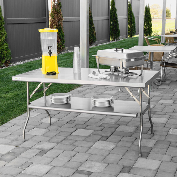 Folding Work Table (30" x 60" - Other Sizes Available)