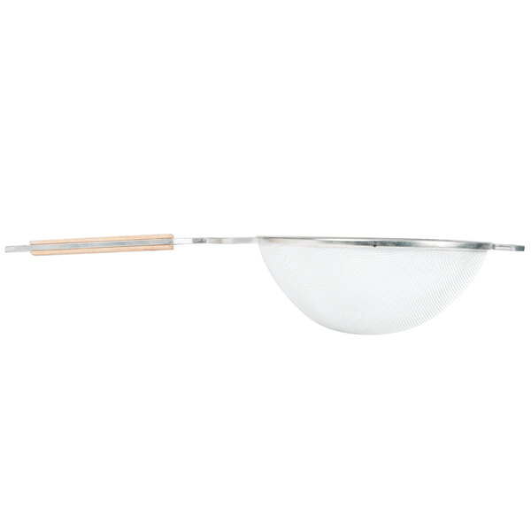 Tablecraft 89 10 1/4" Medium Tin Single Mesh Strainer