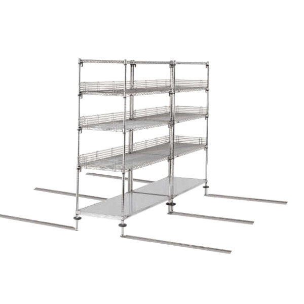Metro LBTAK3 qwikTRAK Super Erecta Metroseal 3 Double Deep Stationary ...