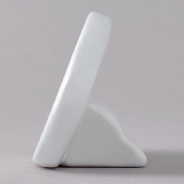 American Metalcraft CMP520 5" x 2 3/8" Oval Ceramic Card Sign