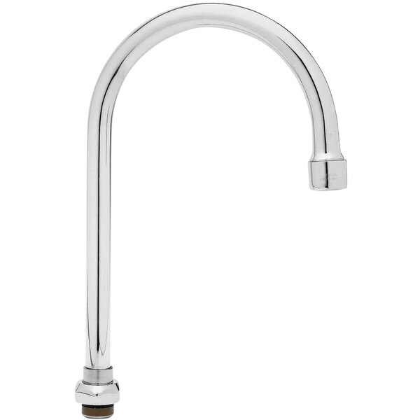 T&S 133X-L12 5 3/4" Swivel Gooseneck Nozzle with 1.2 GPM Laminar Flow ...