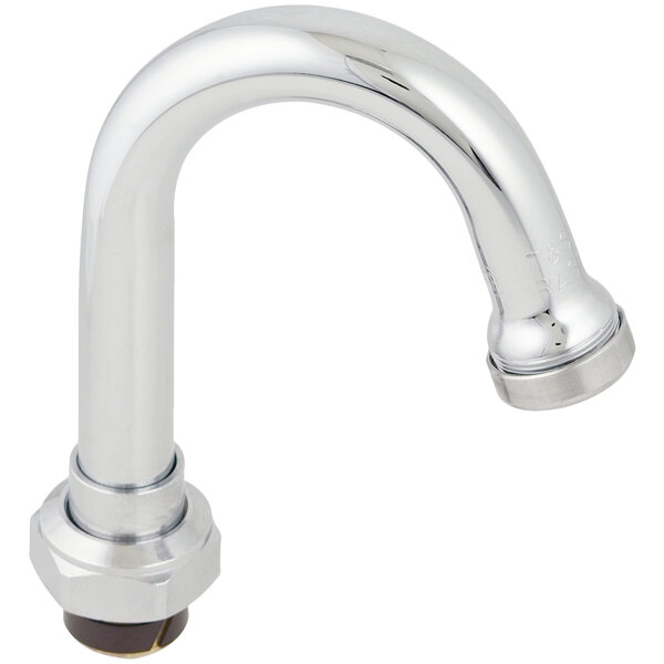 T&S 019283-40 5 7/16" Swivel Gooseneck Nozzle with 0.5 GPM Vandal ...
