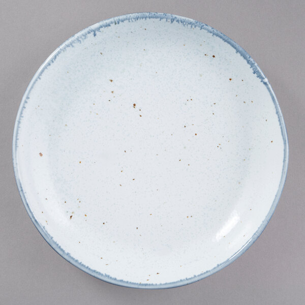 10 Strawberry Street ARCTIC-5CP Arctic Blue 6" Round Bread and Butter ...