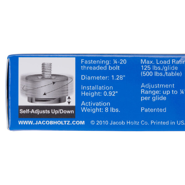 Superlevel Self Adjusting Table Foot - 4/Pack