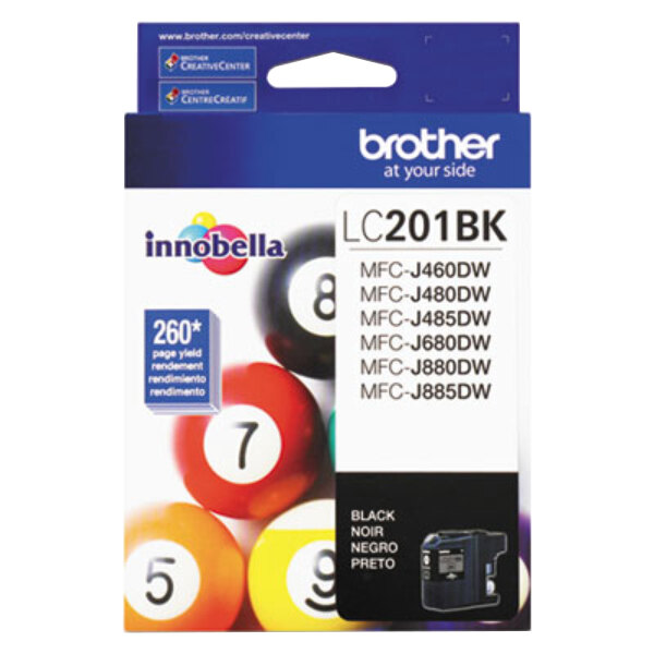 Brother LC201BK Innobella Black Printer Ink Cartridge
