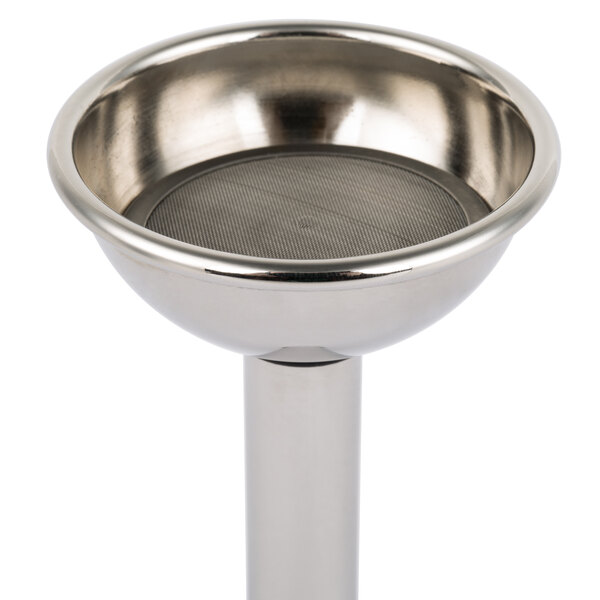 Franmara 9336 Silver Plated Splay Wine Decanter Funnel with Sediment Screen