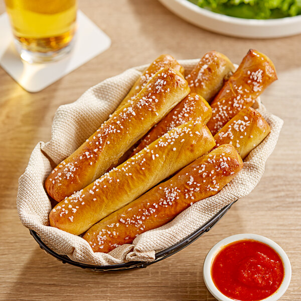Dutch Country Foods Pennsylvania Dutch Soft Pretzel Sticks - 96/Case