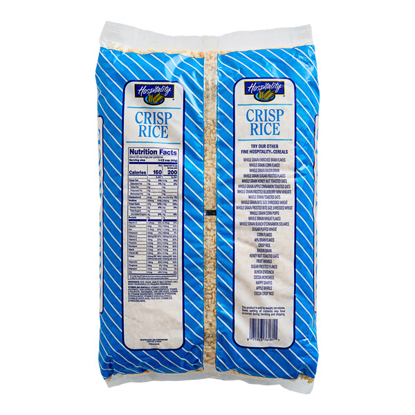 35 oz. Crisp Rice Cereal - 4/Case