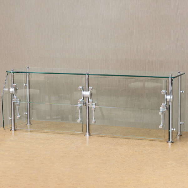 Advance Tabco DSG-18G-48 Sleek Shields Multi-Use Food Shield with 3/8 ...