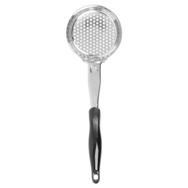 Vollrath 6432820 Jacob's Pride 8 oz. Black Perforated Round Spoodle ...