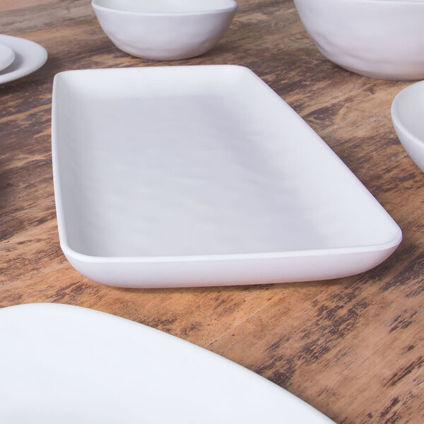 Elite Global Solutions RT146RC-OW Tenaya 14 1/2" x 6 1/2" Off White ...