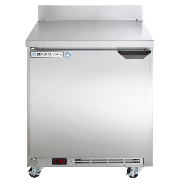 Beverage-Air WTF27AHC-24 27" Single Door Left-Hinged Worktop Freezer