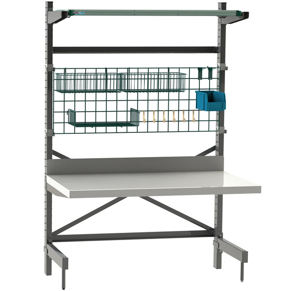 Metro SMWC48P SmartLever Workcenter - 34" x 52" x 76"