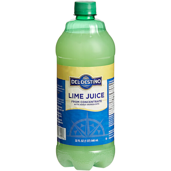 32 fl. oz. 100% Lime Juice - 12/Case