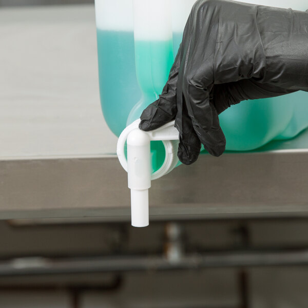 White Dispensing Container Spigot