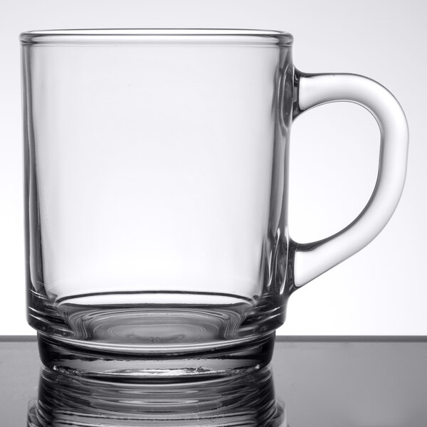 Arcoroc 61875 8.5 oz. Fully Tempered Stackable Glass Mug by Arc ...