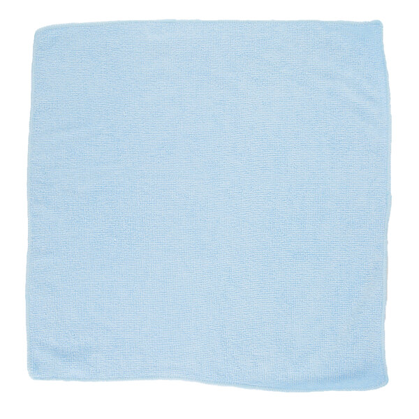 Rubbermaid 1820583 HYGEN Sanitizer Safe 16" x 16" Blue Microfiber Cloth ...
