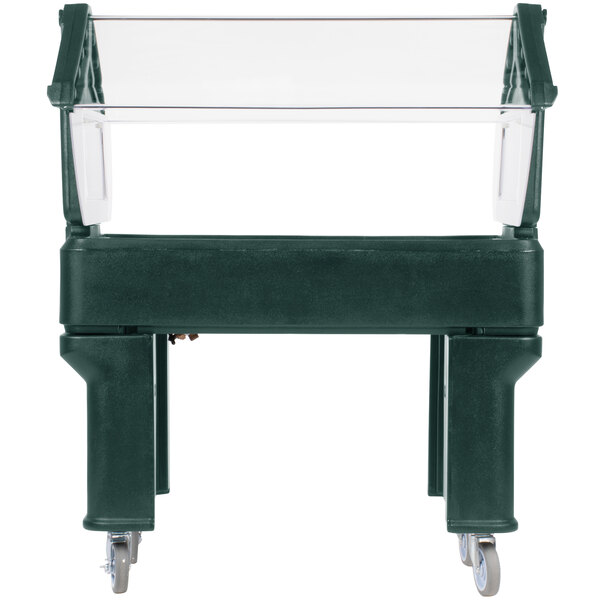 Carlisle 660508 Forest Green 4' "Six Star" Open Base Portable Food ...