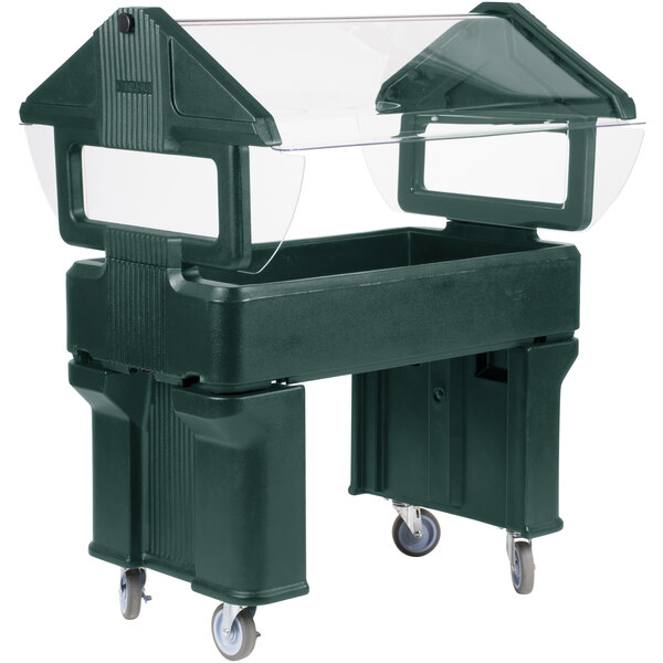 Carlisle 660508 Forest Green 4' "Six Star" Open Base Portable Food ...