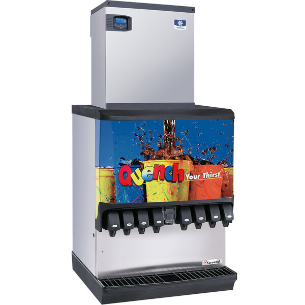 Manitowoc IBF0600C Indigo Series QuietQube 22" Remote Condenser Half ...