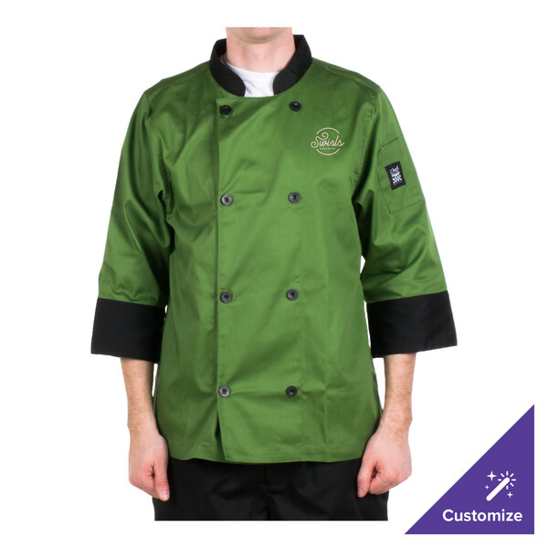 Chef Revival Bronze Cool Crew Fresh J134 Unisex Mint Green Customizable ...
