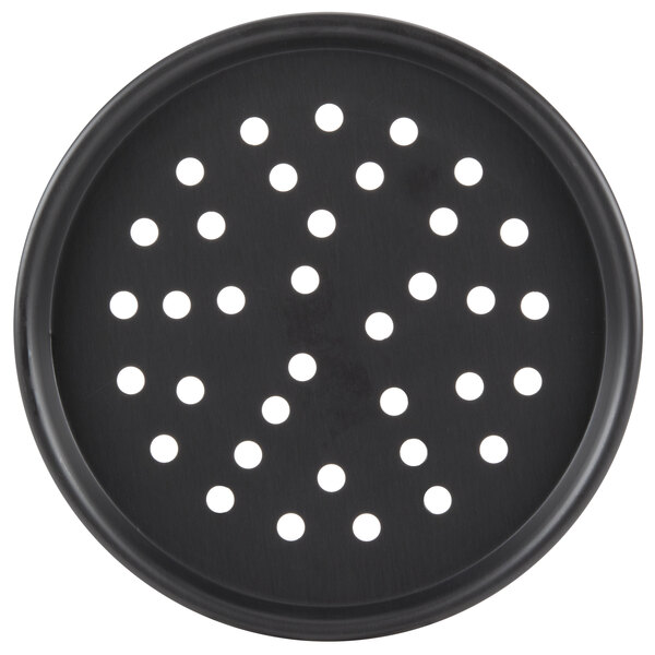 American Metalcraft Perforated Aluminum Pizza Pan | WebstaurantStore
