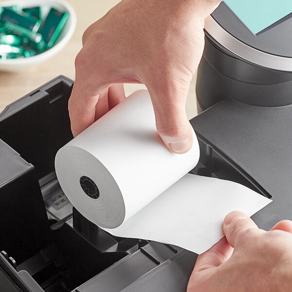 Point Plus 3 1/8" x 230' Thermal Cash Register POS Paper Roll Tape - 10 ...