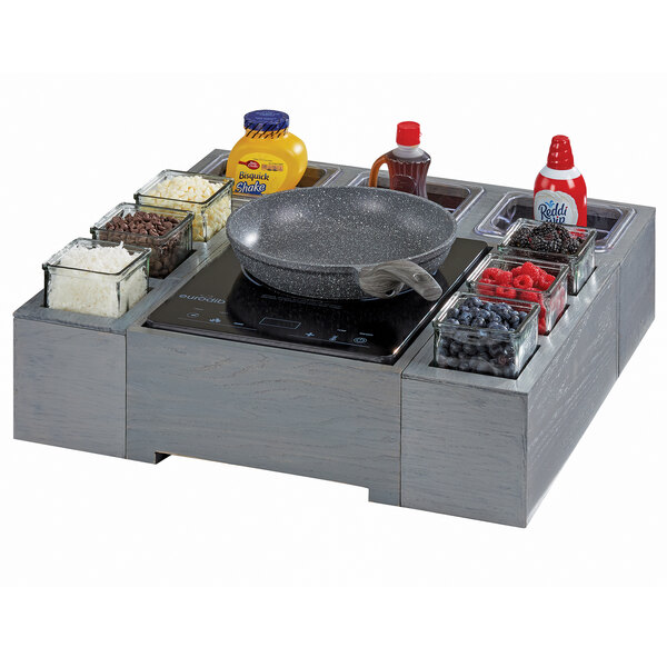 Cal-Mil 3633-83 Ashwood Countertop Induction Cooker - 120V, 1,800W