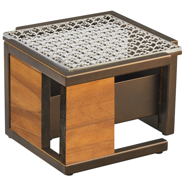 Cal-Mil 3916-84 Sierra Bronze Metal and Rustic Pine Chafer Alternative ...