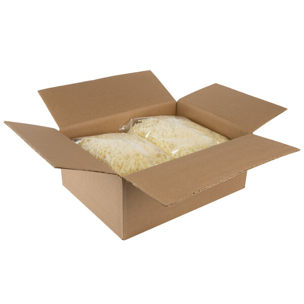 Great Lakes Shredded Mozzarella and Provolone Cheese Blend 5 lb. Bag ...