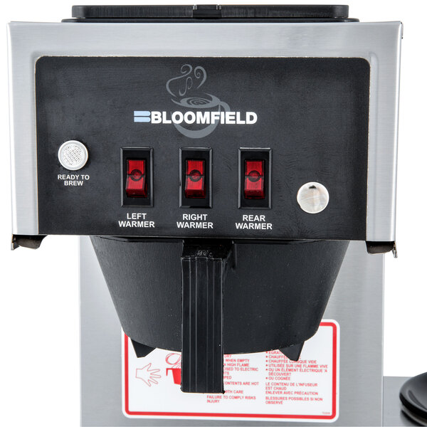 Bloomfield 8571-D3 Koffee King 3 Warmer Right Stepped Pourover Coffee ...