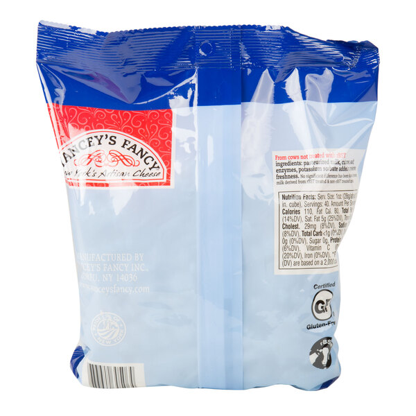 Yancey's Fancy 2.5 lb. Bag Fresh Cheese Curds - 4/Case