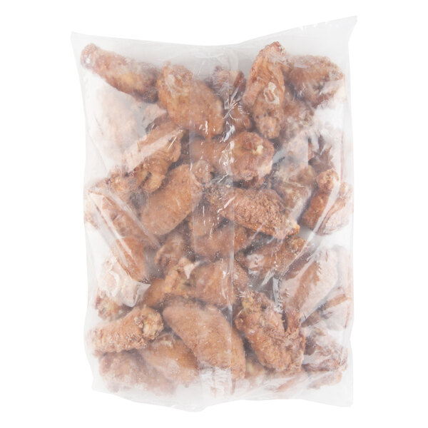 Tyson Magnum 5 lb. Bag Fully Cooked Oven Roasted Chicken Wing Sections ...