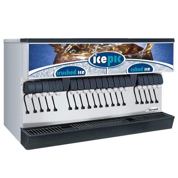 Servend 2706246 MDH-402 20 Valve Sanitary Lever Countertop Ice/Beverage ...